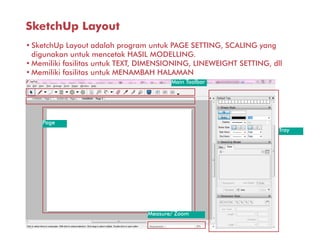 Pengenalan sketch up-ar2200 | PDF