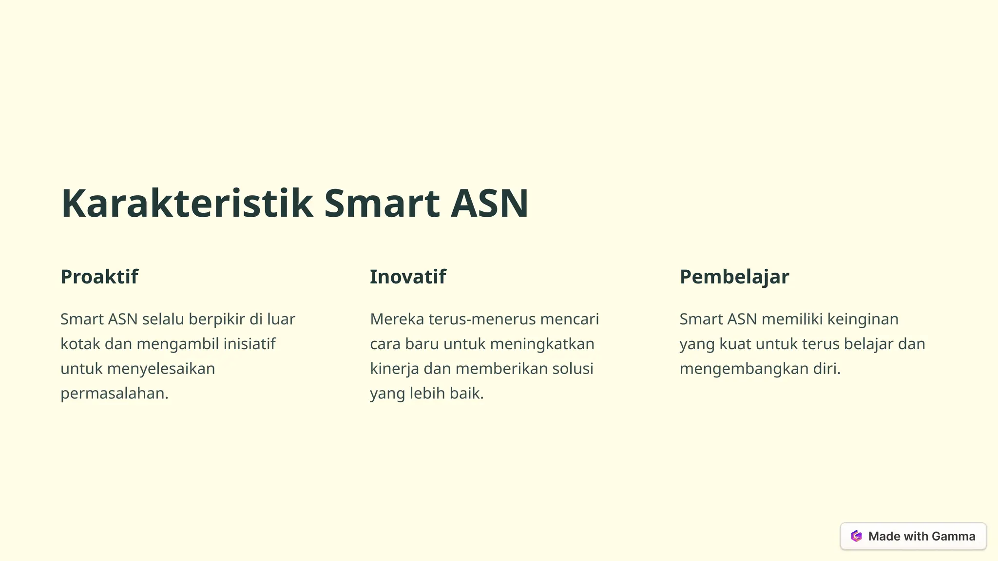 Pengenalan-Smart-ASN. Dalam upaya untuk mewujudkan smart asn | PPTX