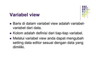 Pengenalan SPSS | PDF