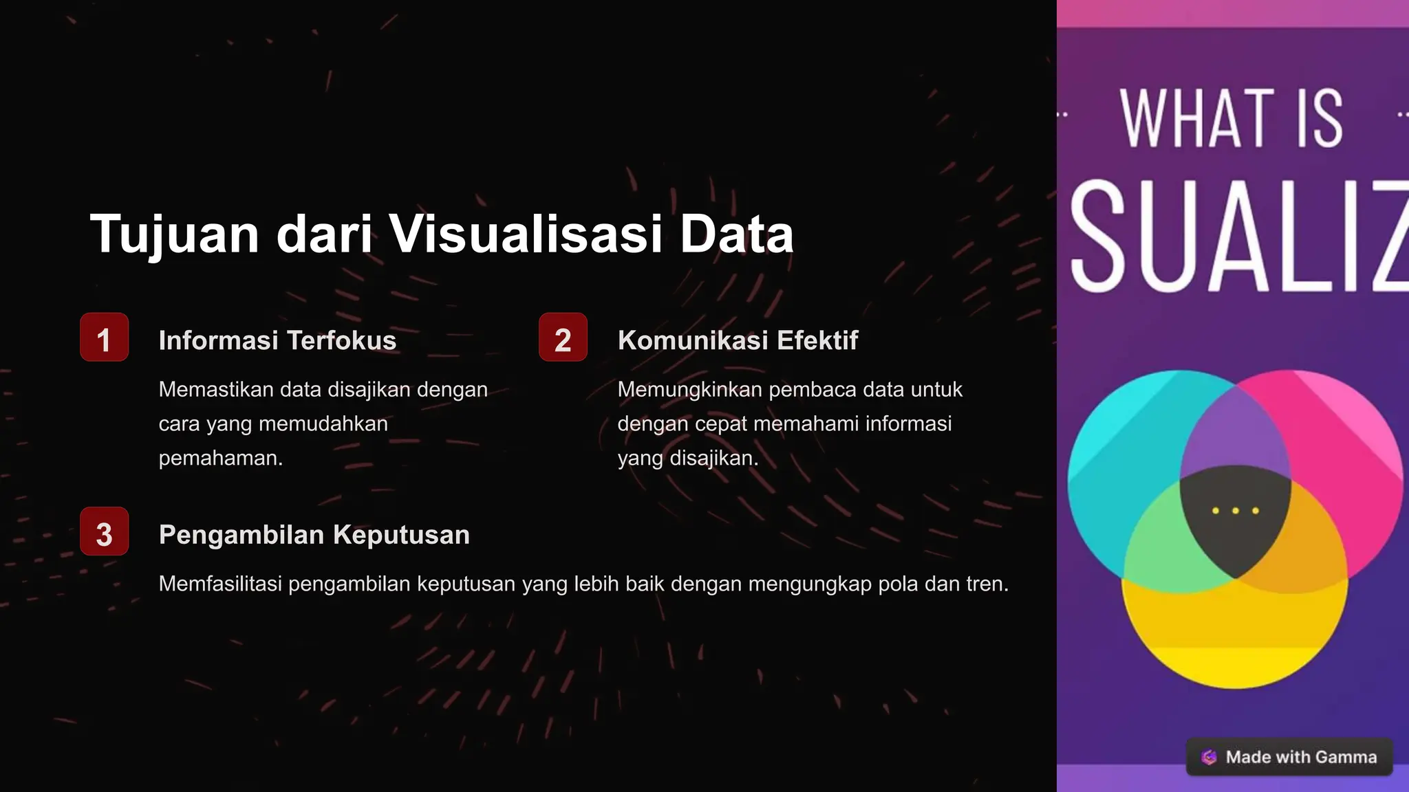 Materi 2 Pengenalan Teknik visualisasi data | PPTX