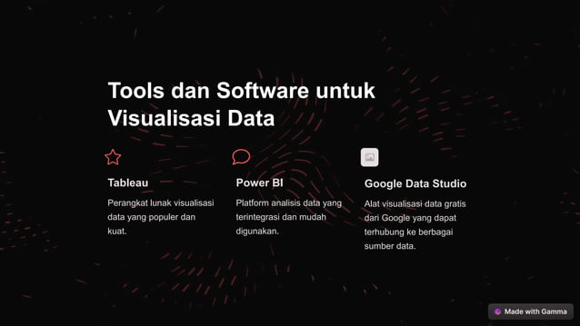 Materi 2 Pengenalan Teknik visualisasi data | PPTX