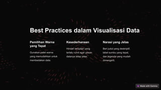Materi 2 Pengenalan Teknik visualisasi data | PPTX