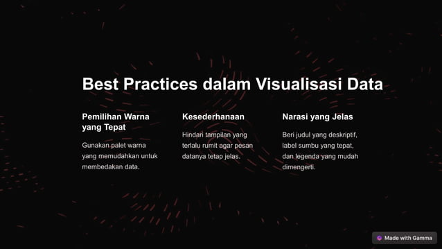 Materi 2 Pengenalan Teknik visualisasi data | PPTX