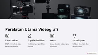 Pengenalan Videografi mulai dari apa video grafi.pptx