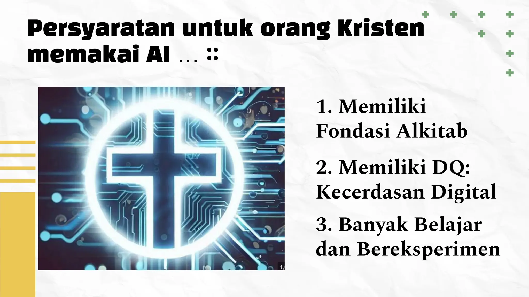 Roadshow AI-4-GOD JKI Injil Kerajaan - Alkitab GPT | PPT