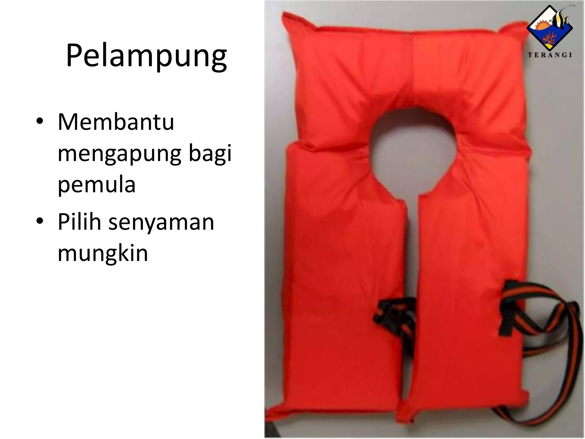 Pengenalan alat dasar selam | PPTX