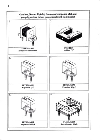 Pengenalan alat listrik magnet | PDF