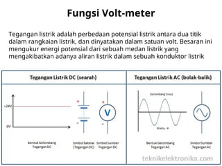 Pengenalan Alat Ukur Multimeter - AVO Meter.ppt