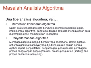 Pengenalan algoritma | PPT