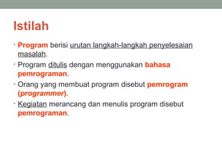 Pengenalan algoritma | PPT