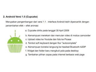 Pengenalan android | PPTX