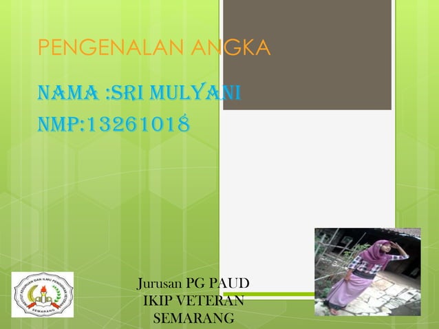 Pengenalan angka by yaniiii | PPTX