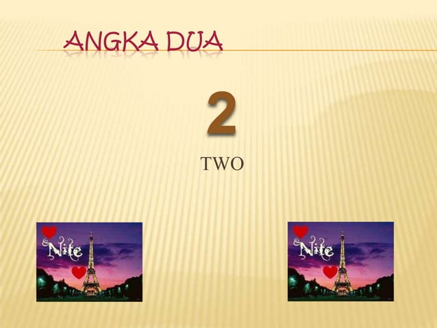 Pengenalan angka by yaniiii | PPTX