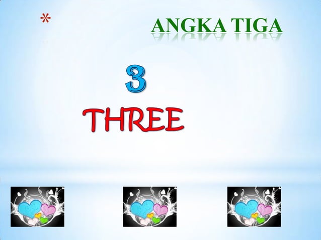 Pengenalan angka by yaniiii | PPTX