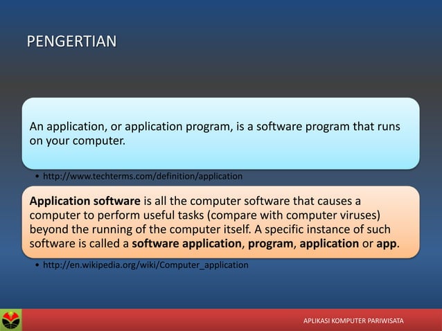 Pengenalan aplikasi | PPTX