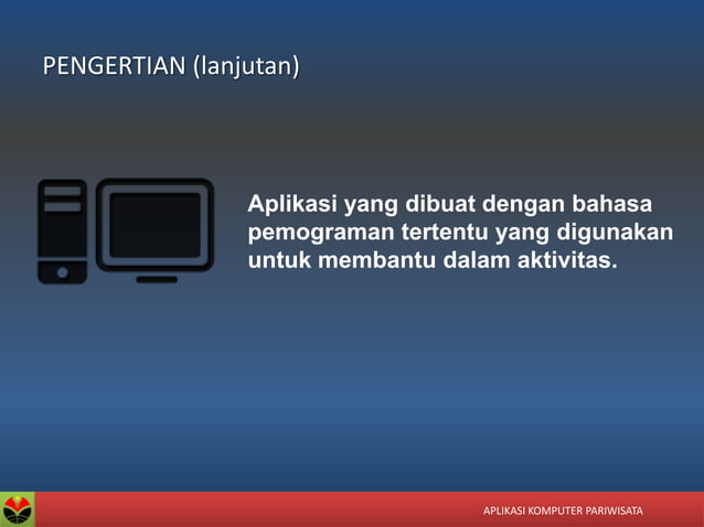 Pengenalan aplikasi | PPTX