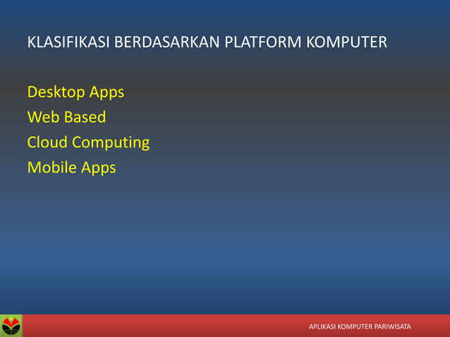 Pengenalan aplikasi | PPTX