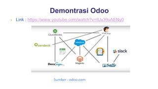 Pengenalan aplikasi bisnis menggunakan odoo ERP | PPTX