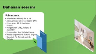 PENGENALAN AUGMENTED REALITY (AR) SEBAGAI MEDIA PEMBELAJARAN | PPT
