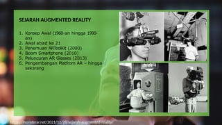 PENGENALAN AUGMENTED REALITY (AR) SEBAGAI MEDIA PEMBELAJARAN | PPT