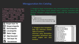 Pengenalan arc catalog | PPT