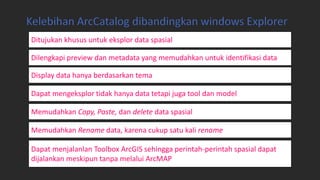 Pengenalan arc catalog | PDF