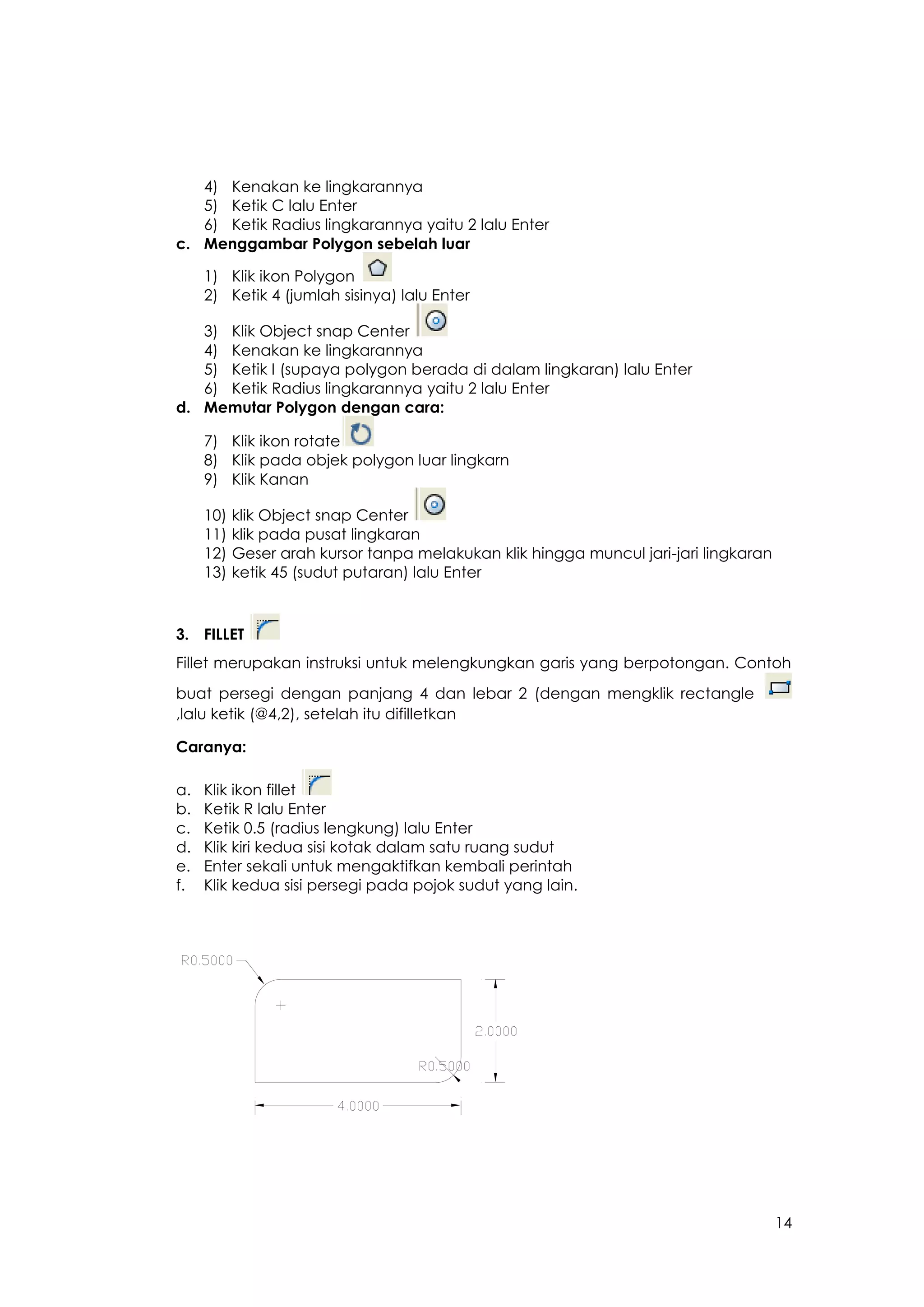 Pengenalan auto cad praktikum menggambar_kim | PDF