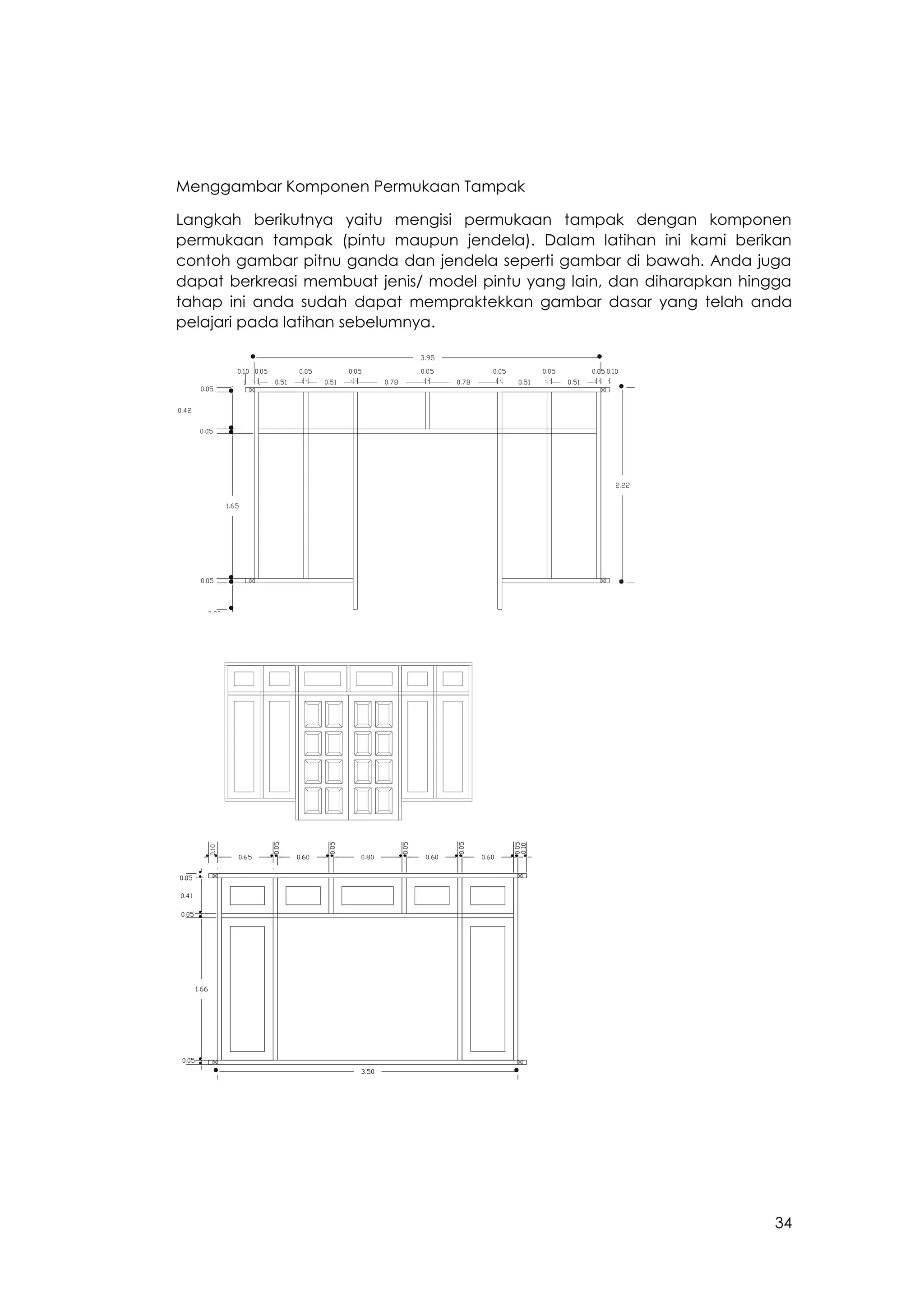 Pengenalan auto cad praktikum menggambar_kim | PDF