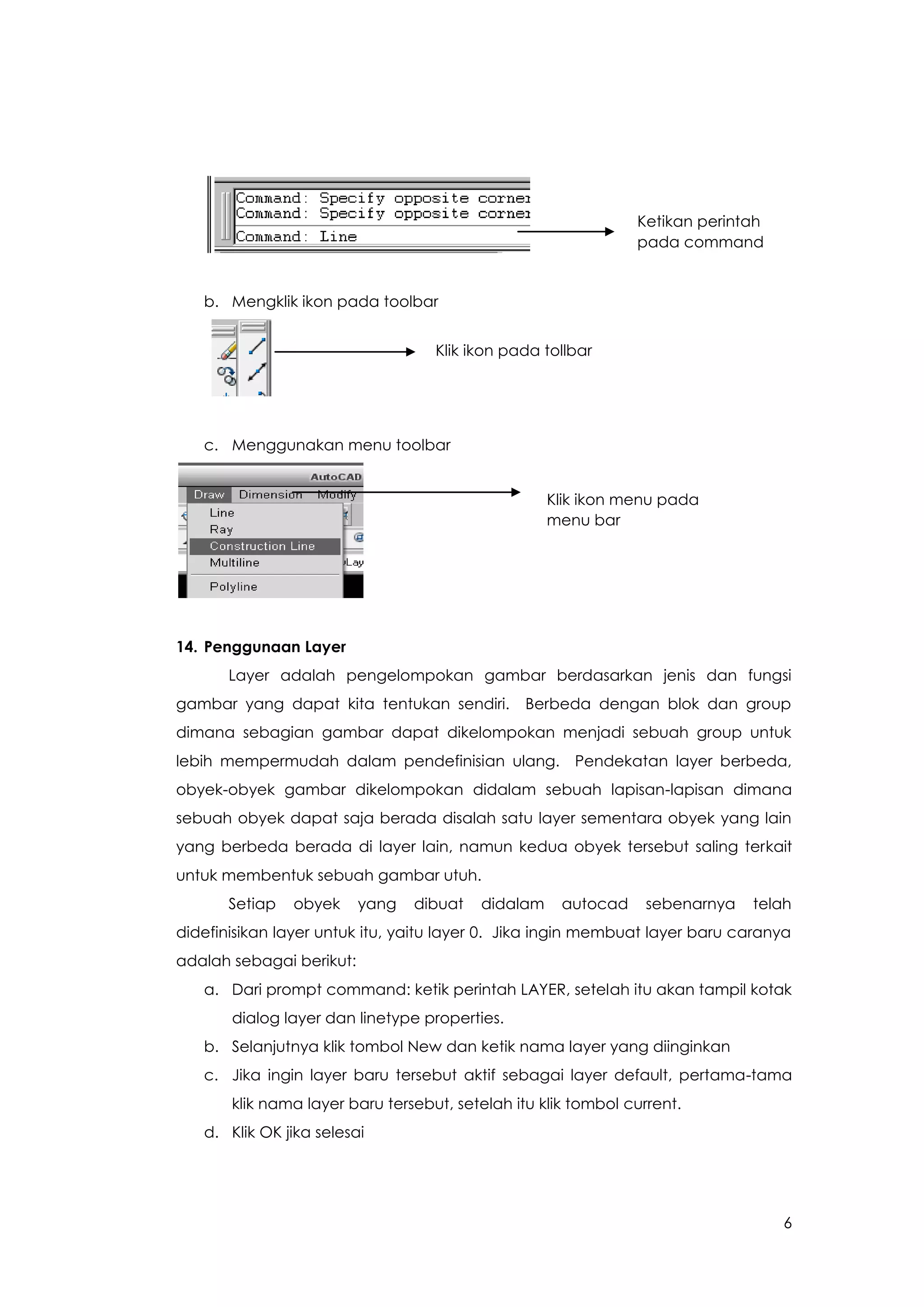 Pengenalan auto cad praktikum menggambar_kim | PDF