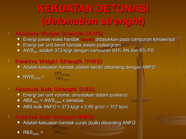 Pengenalan bahan peledak | PPT