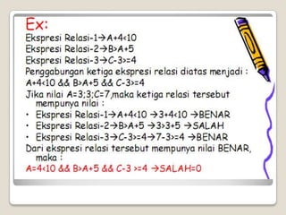 Pengenalan bahasa c++ | PPTX