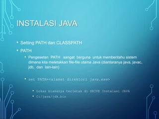 Pengenalan bahasa java & instalasi java.pptx