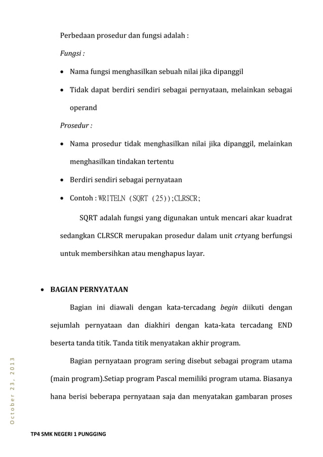 Pengenalan bahasa pemrograman | PDF