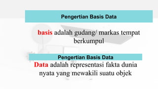 Pengenalan Alur Pemograman Basis Data Dasar | PPTX