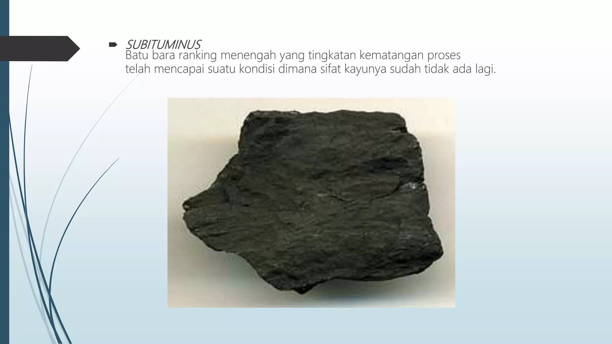 Pengenalan batu bara by ibnul sahgianto | PPTX