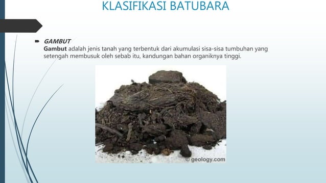 Pengenalan batu bara by ibnul sahgianto | PPTX