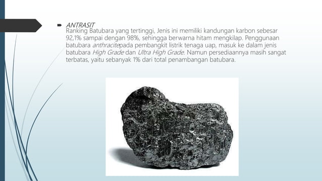 Pengenalan batu bara by ibnul sahgianto | PPTX