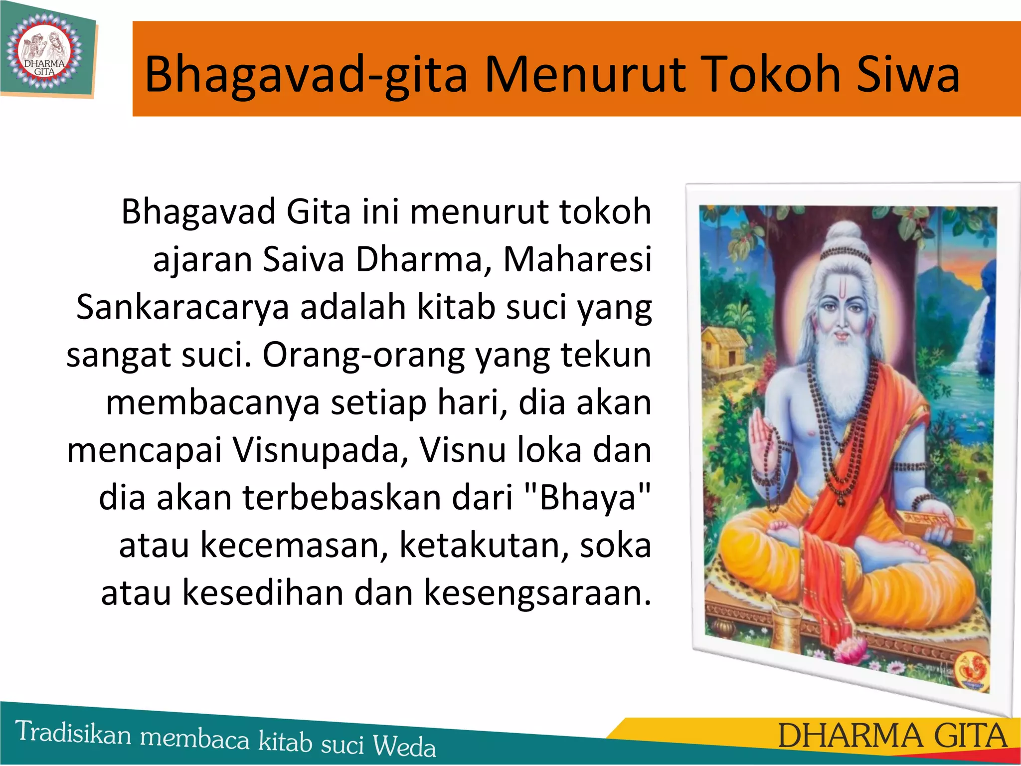 Tradisi Membaca Kitab Suci Weda | PPT