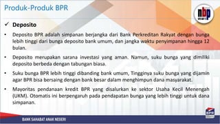 Pengenalan BPR dan Produk BPR | PPTX
