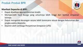 Pengenalan BPR dan Produk BPR | PPTX