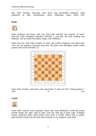 Pengenalan catur | DOCX