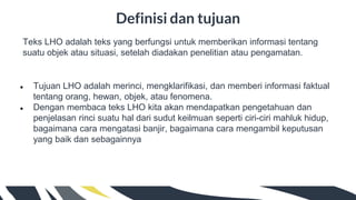 Pengenalan Ciri dan Struktur Teks LHO.pptx