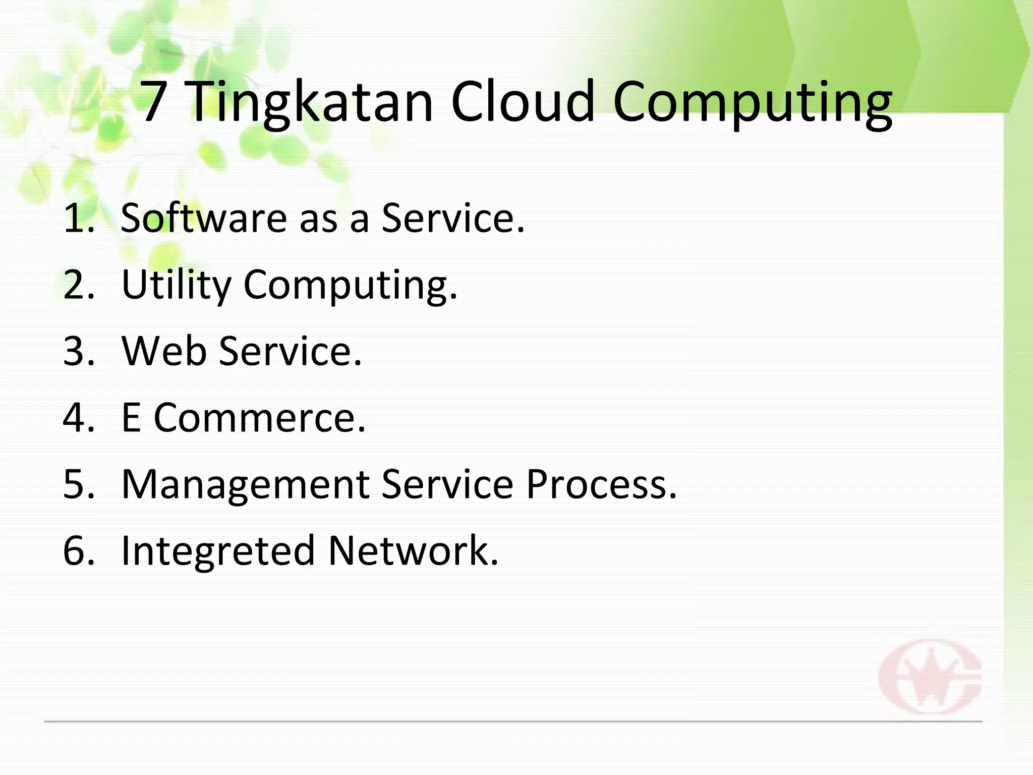 Pengenalan cloud computing | PPT