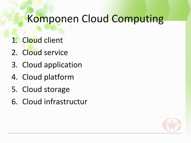 Pengenalan cloud computing | PPT
