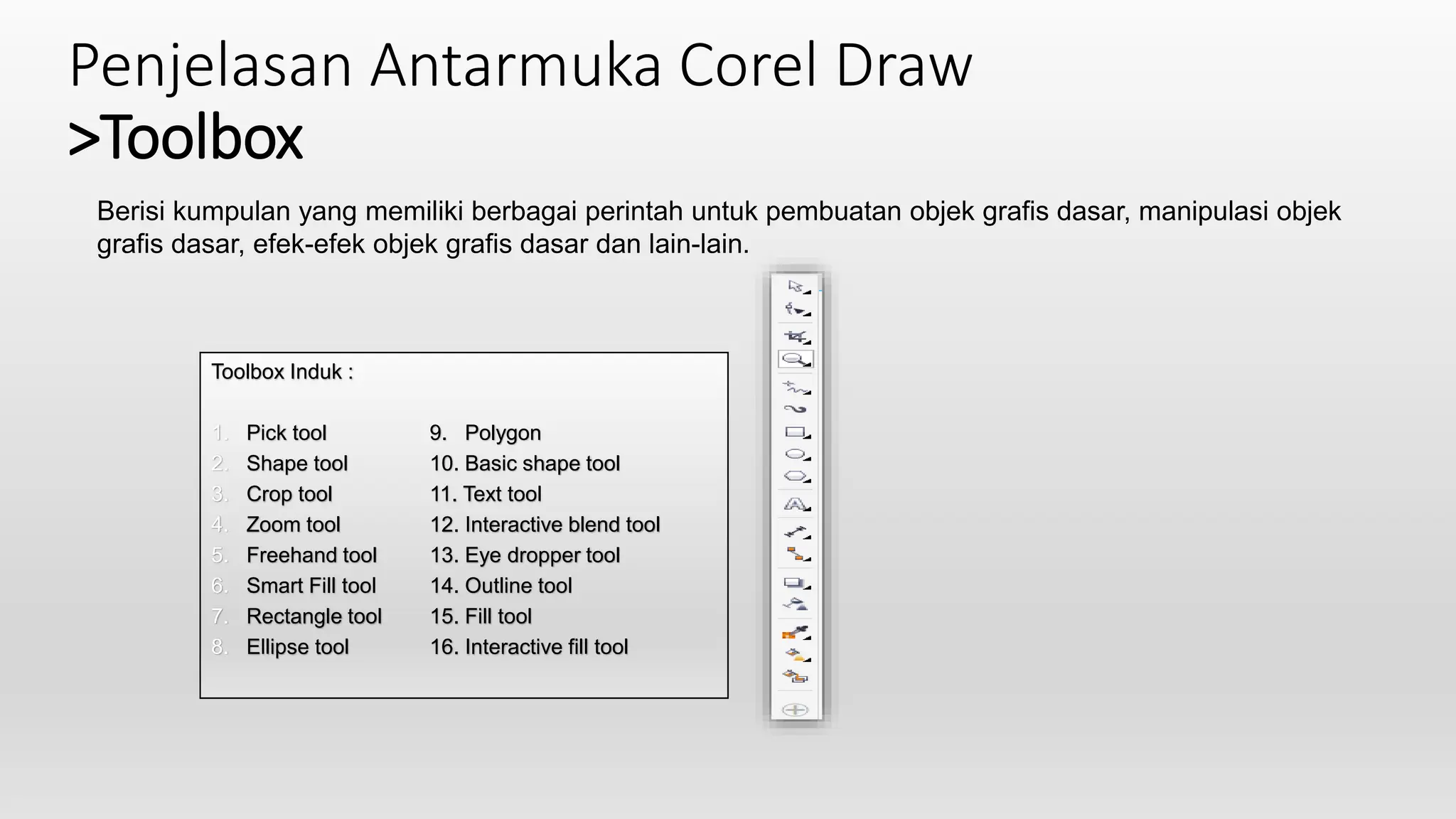 Pengenalan Corel Draw dan tata cara penggunaannya | PPTX