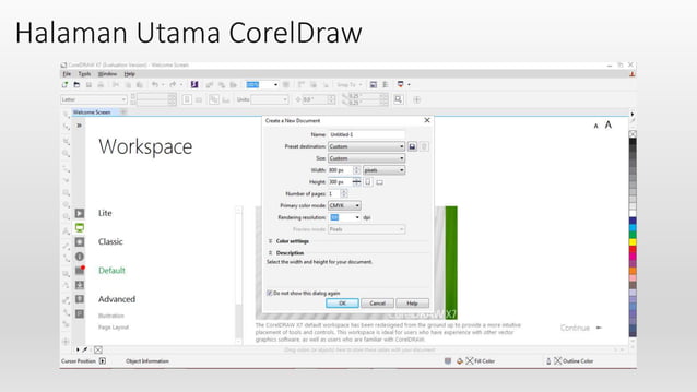 Pengenalan Corel Draw dan tata cara penggunaannya | PPTX