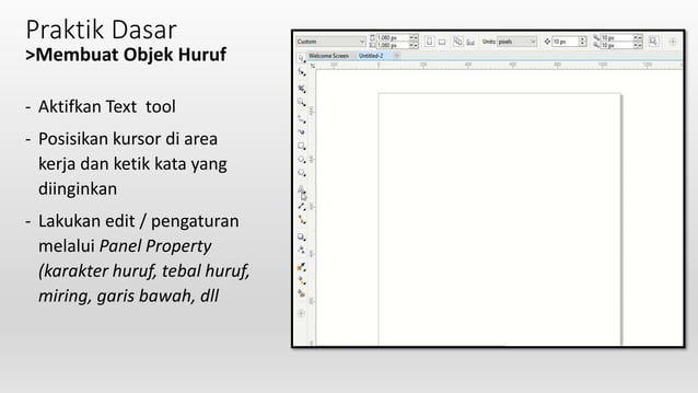 Pengenalan Corel Draw dan tata cara penggunaannya | PPTX