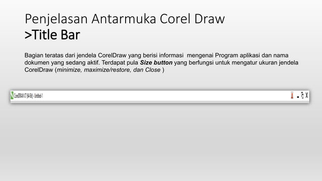 Pengenalan Corel Draw dan tata cara penggunaannya | PPTX