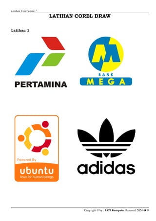 Pengenalan CorelDRAW X7.pdf Mengenal dasar untuk belajar software ...