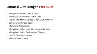 Pengenalan CRM - PHP.ID